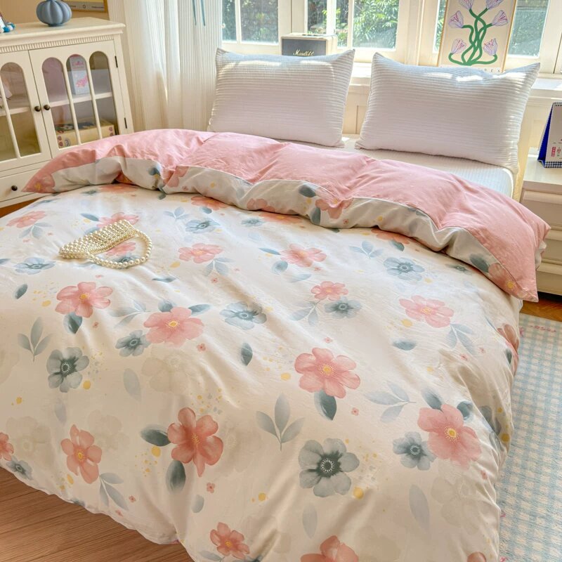 Пододеяльник Four Seasons из 100% хлопка, 150x200x230 см, из чистого хлопкового твила, односпальный/двуспальный,
