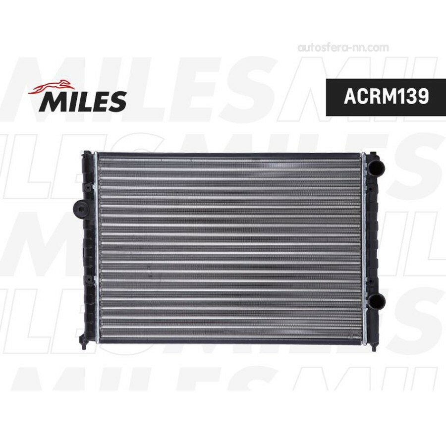 MILES ACRM139 Радиатор VW PASSAT 1.6-2.0 (мех. Сборка) 90-97