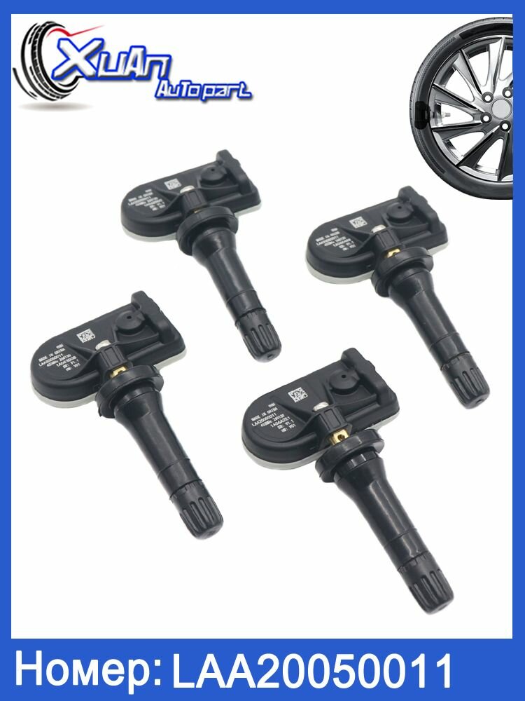 Четыре новых LAA20050011 LAA-20050011 LAA 20050011 TPMS Датчик давления шины 433 МГц Подходит для Lixiang/Leading Ideal i8 MEGA 2024 2025 2026,