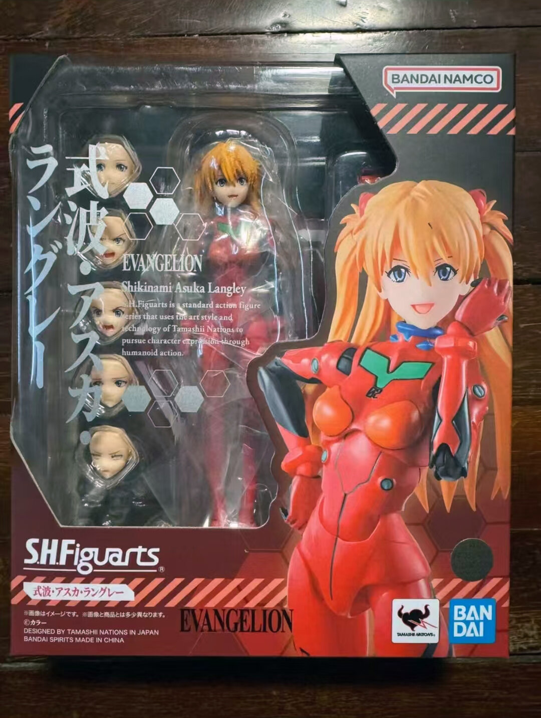 Фигурка Evangelion, Асука Шикинами Лэнгли, SHF