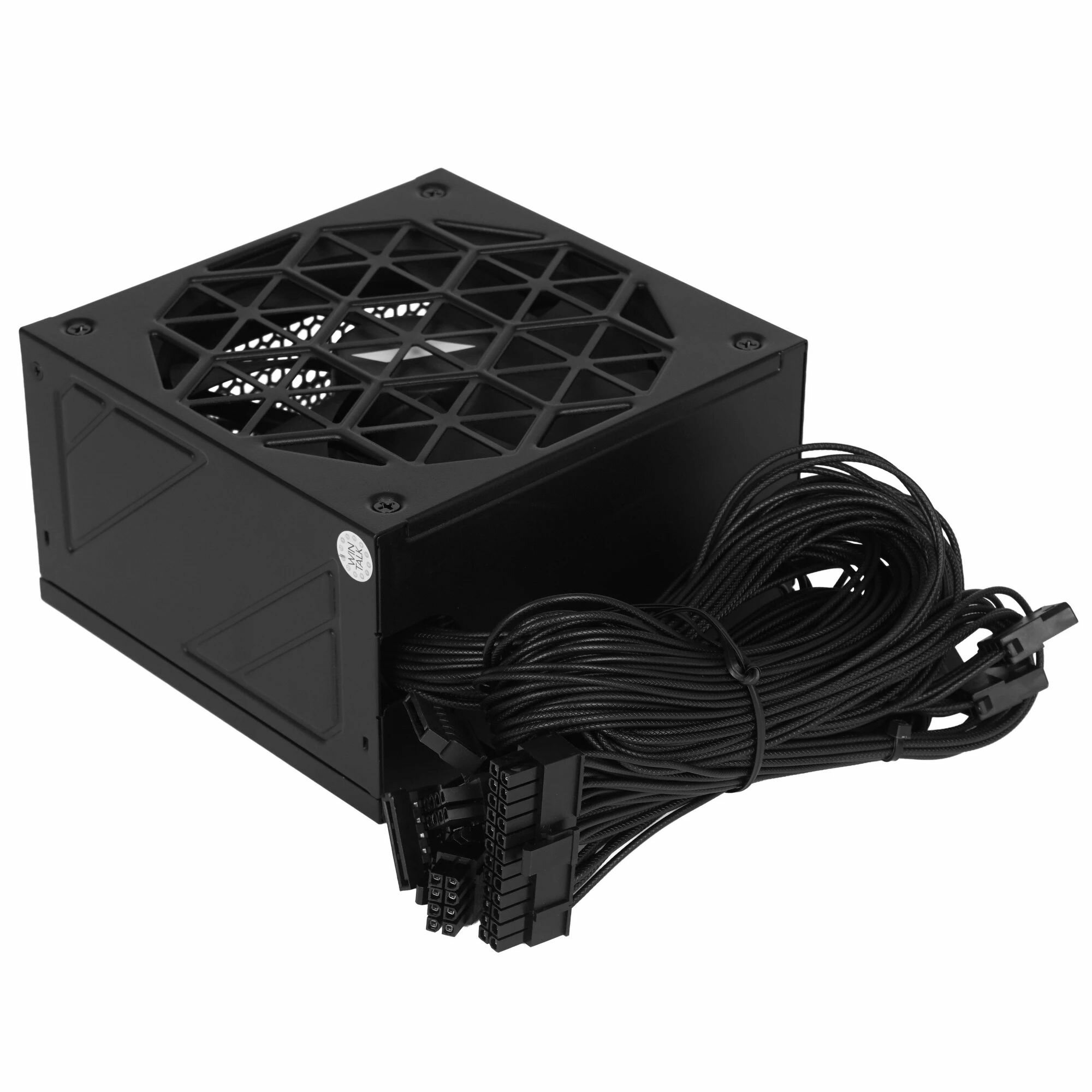 Блок питания 1STPLAYER ACK 650W Black 80 Plus Standart (HA-650AC1) черный - ATX 20+4 пин, 4 pin + 4 pin CPU, 4 SATA, 2 x 6+2 pin PCI-E