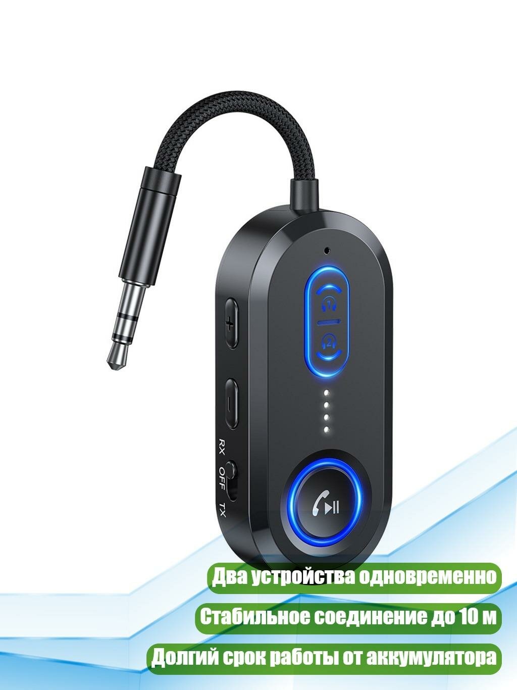 Беспроводной Bluetooth-передатчик-приёмник