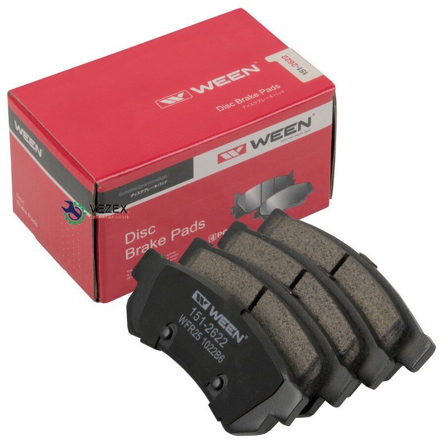 WEEN 151-2622 Колодки тормозные дисковые