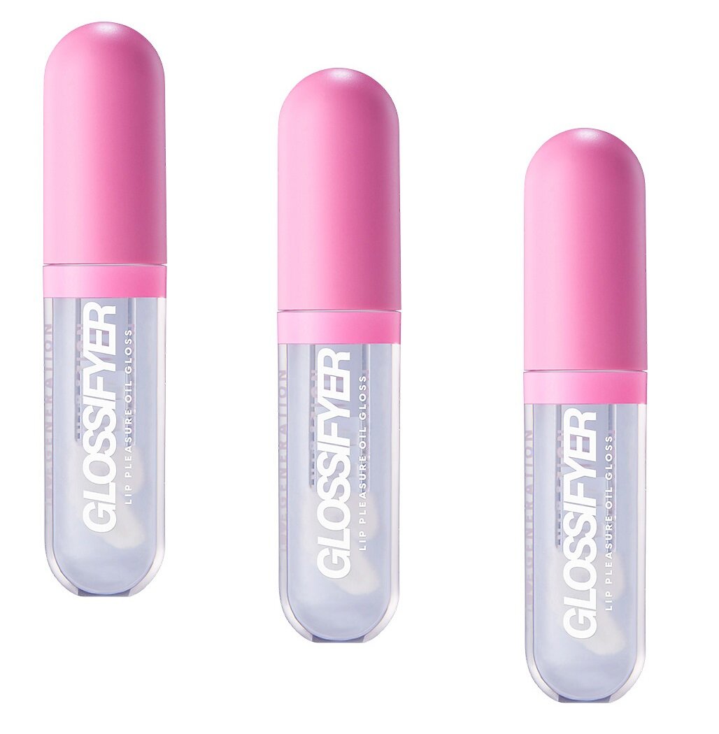 Масло-блеск для губ Love Generation Lip Pleasure Oil Gloss "Glossifyer" тон 01 3шт