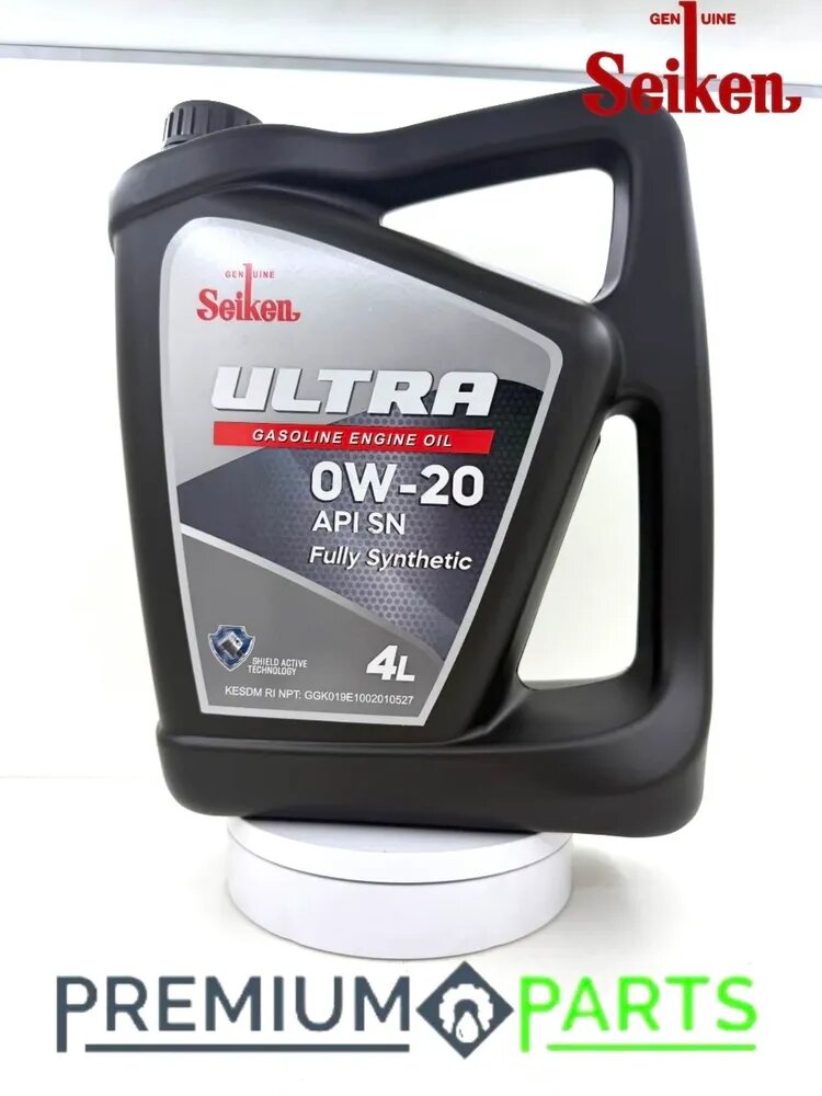 Масло моторное GENUINE SEIKEN ULTRA SN, 0W-20, синтетическое, 4 л