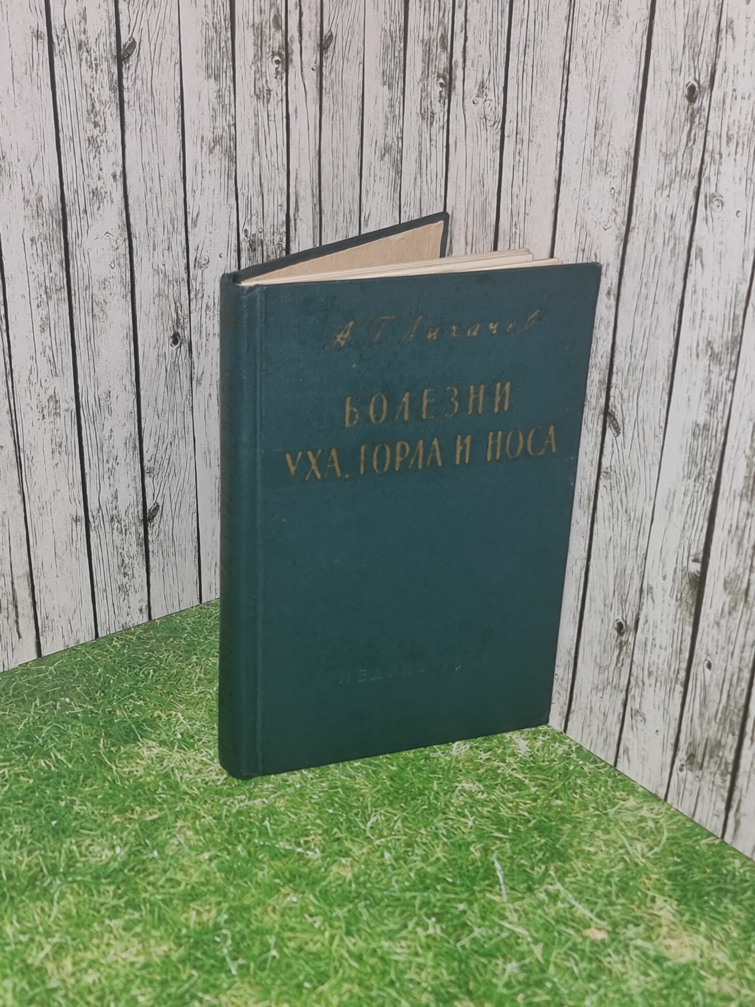 Книга "Болезни уха, горла, носа"