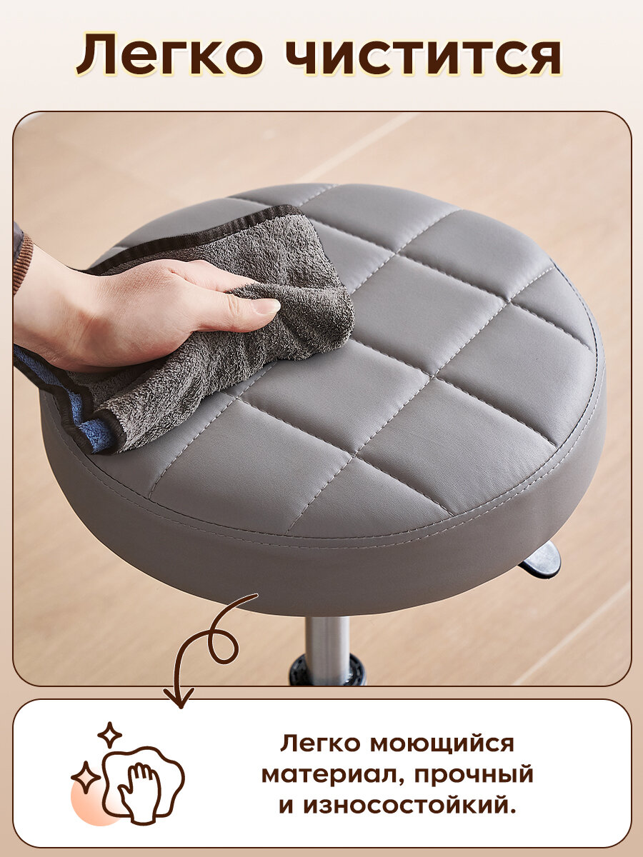 Стул мастера, серый — фото 1