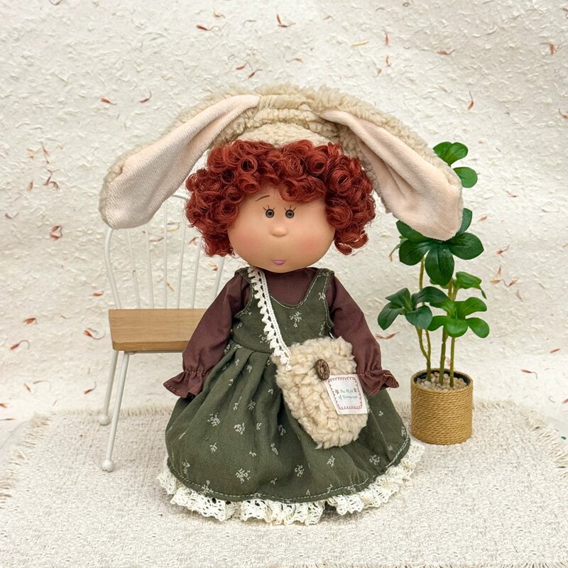 Одежда для куклы Spanish Mia Potato 24cm Mia, осенне-зимний наряд, полный комплект, плюшевое платье Картофель №