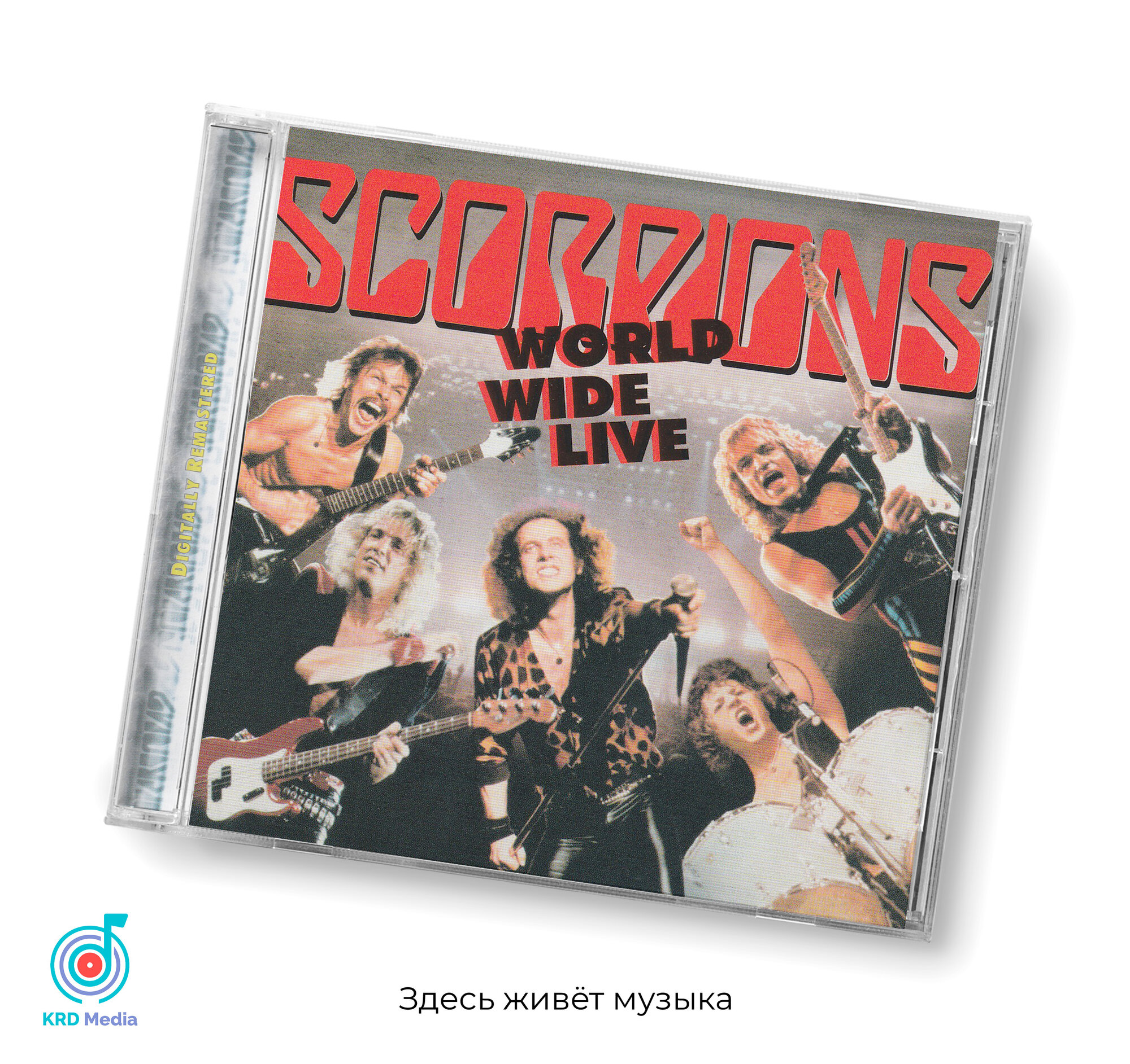 Scorpions - World Wide Live, 2001, 12-page, CD-Аудио