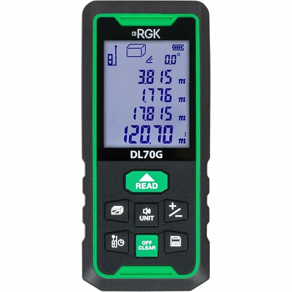 Дальномер лазерный с угломером RGK DL70G (778183), 1463106