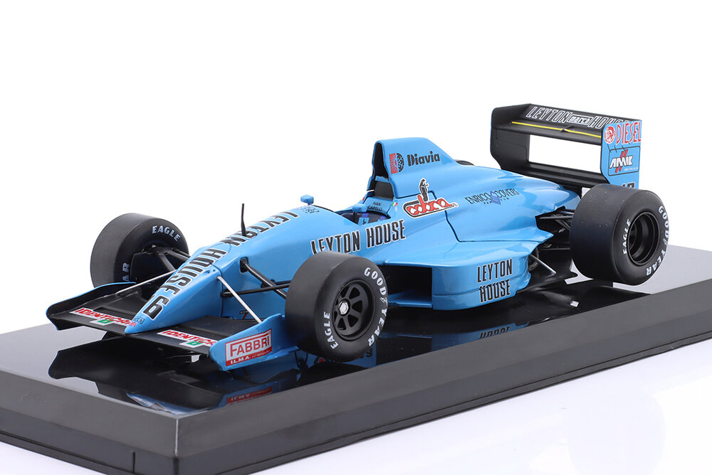 Модель коллекционная ALTAYA March F1 881 judd team leyton house #16 season ivan capelli 1988 light blue