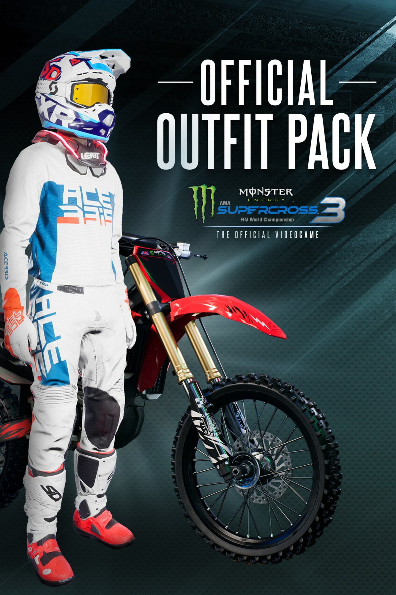 Monster Energy Supercross 3 - Official Outfit Pack — ключ активации Xbox / Microsoft Store · Xbox One, Xbox Series X|S · цифровой ключ · любой регион