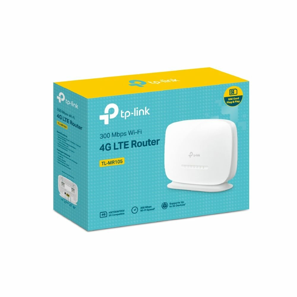 Wi-Fi Роутер TP-Link TL-MR105 — фото 1