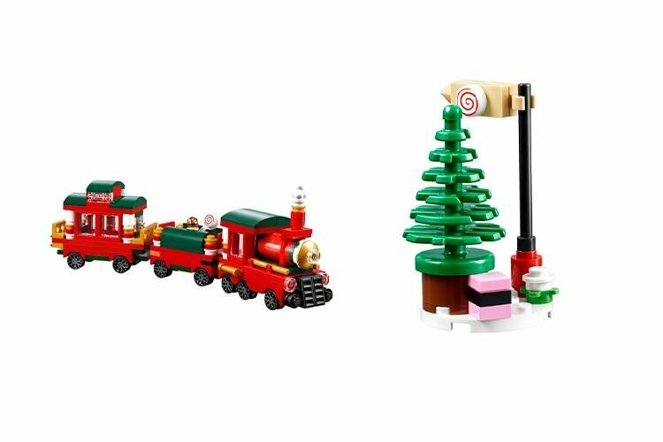 Конструктор унисекс LEGO Festival Collection Christmas Train, 233 детали