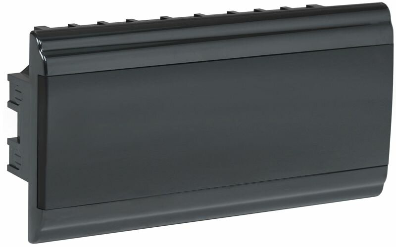 Корпус модульный встраиваемый ЩРВ-П-18 PRIME IP41 пластик. черн. IEK MKP13-V-01-18-41-K02