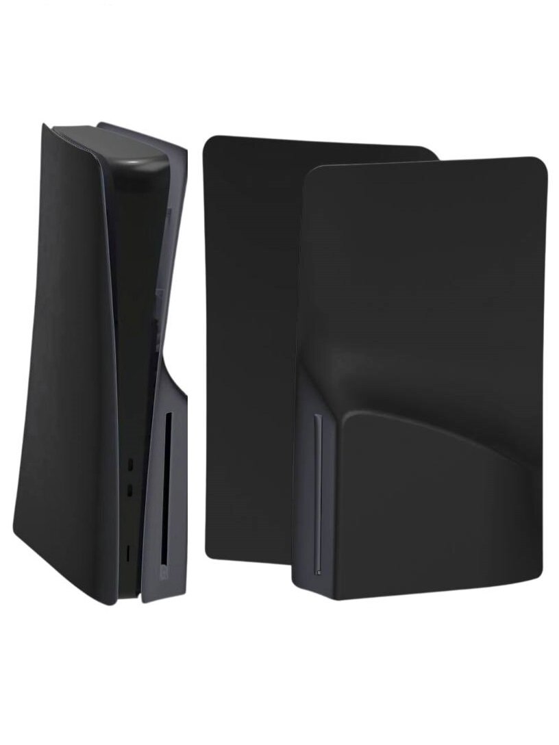 Защитная накладка и подставка для PS5 Slim DOBE (версия с диском), черная