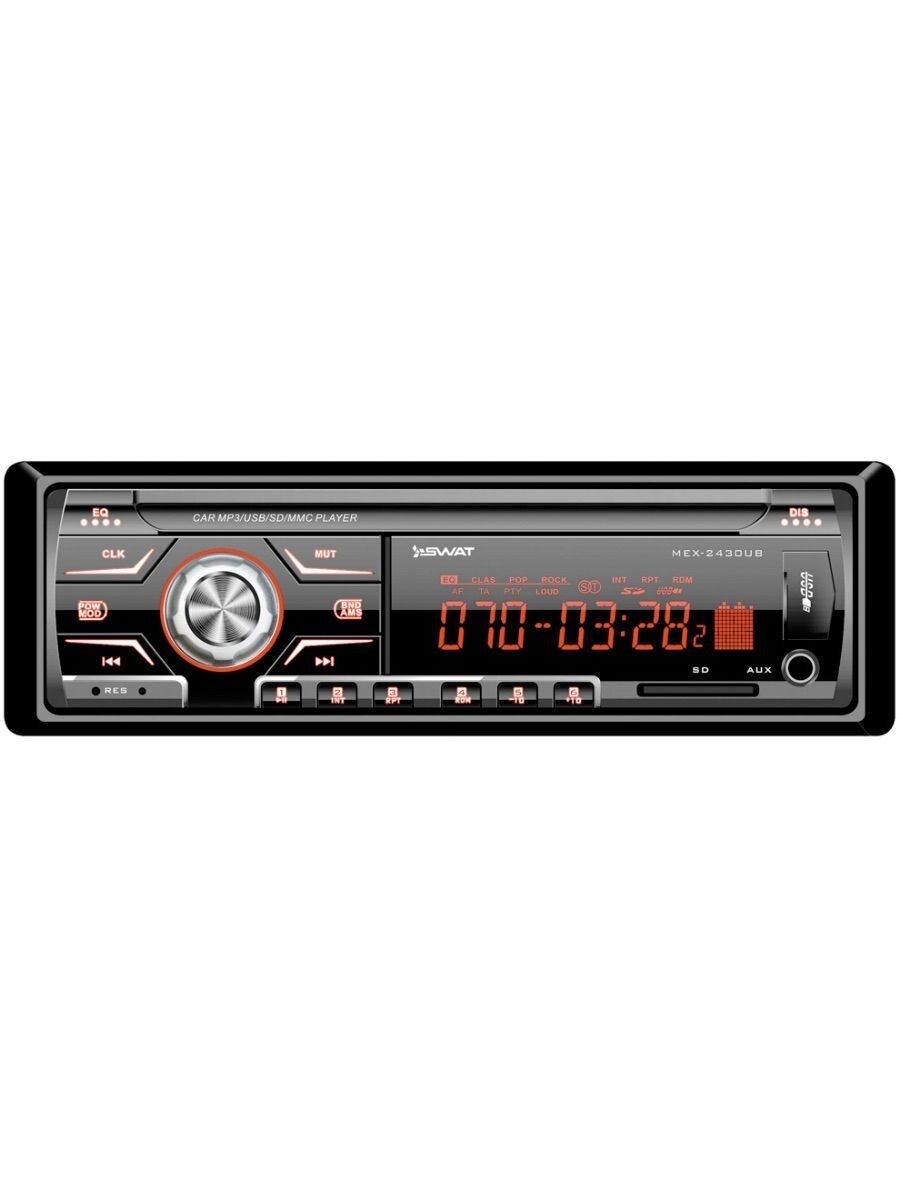 SWAT Автомагнитола, 1 DIN