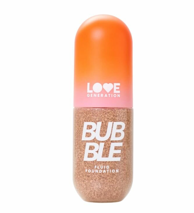 Love Generation Тональный крем Bubble, флюид, тон 02 Бежевый