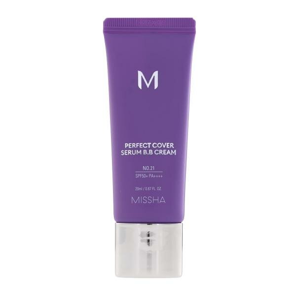 Тональный BB-крем для лица с антивозрастной сывороткой М Perfect Cover Serum тон 21 Missha
