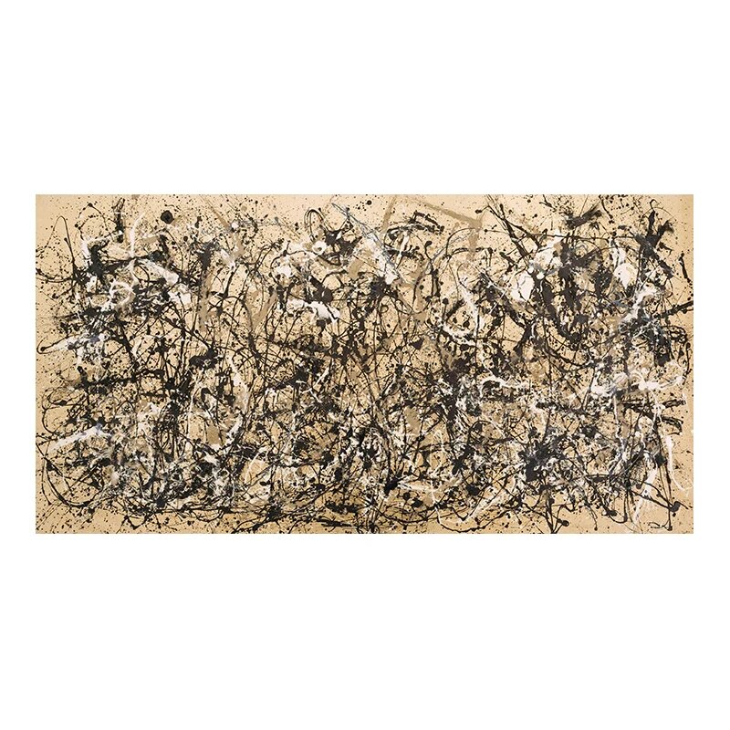 Абстрактный постер Jackson Pollock, 100x200см, DM971-C, без рамы