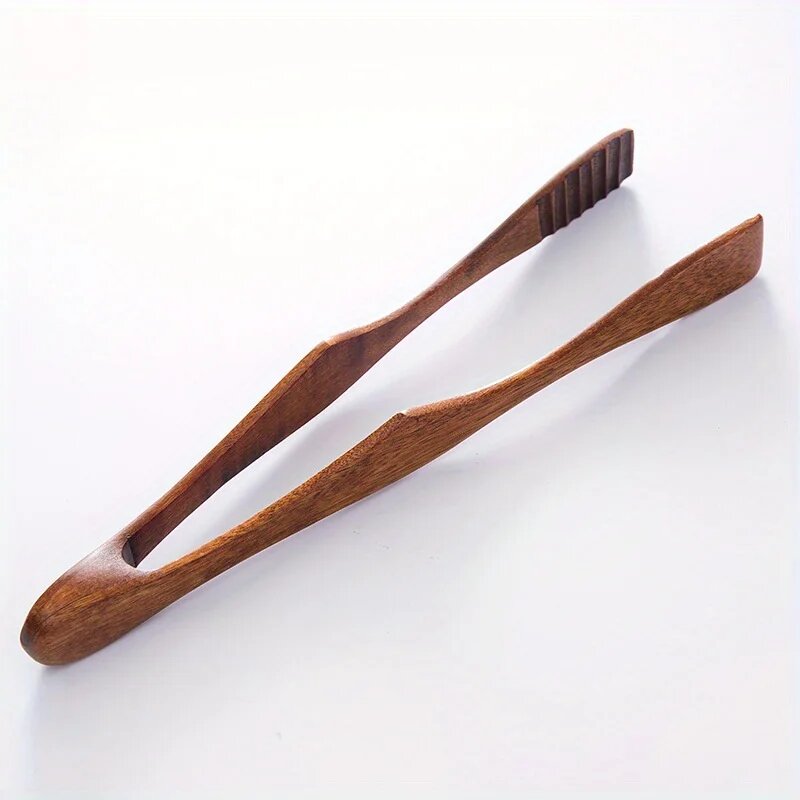 Деревянные щипцы кухонные Tweezer-type clip