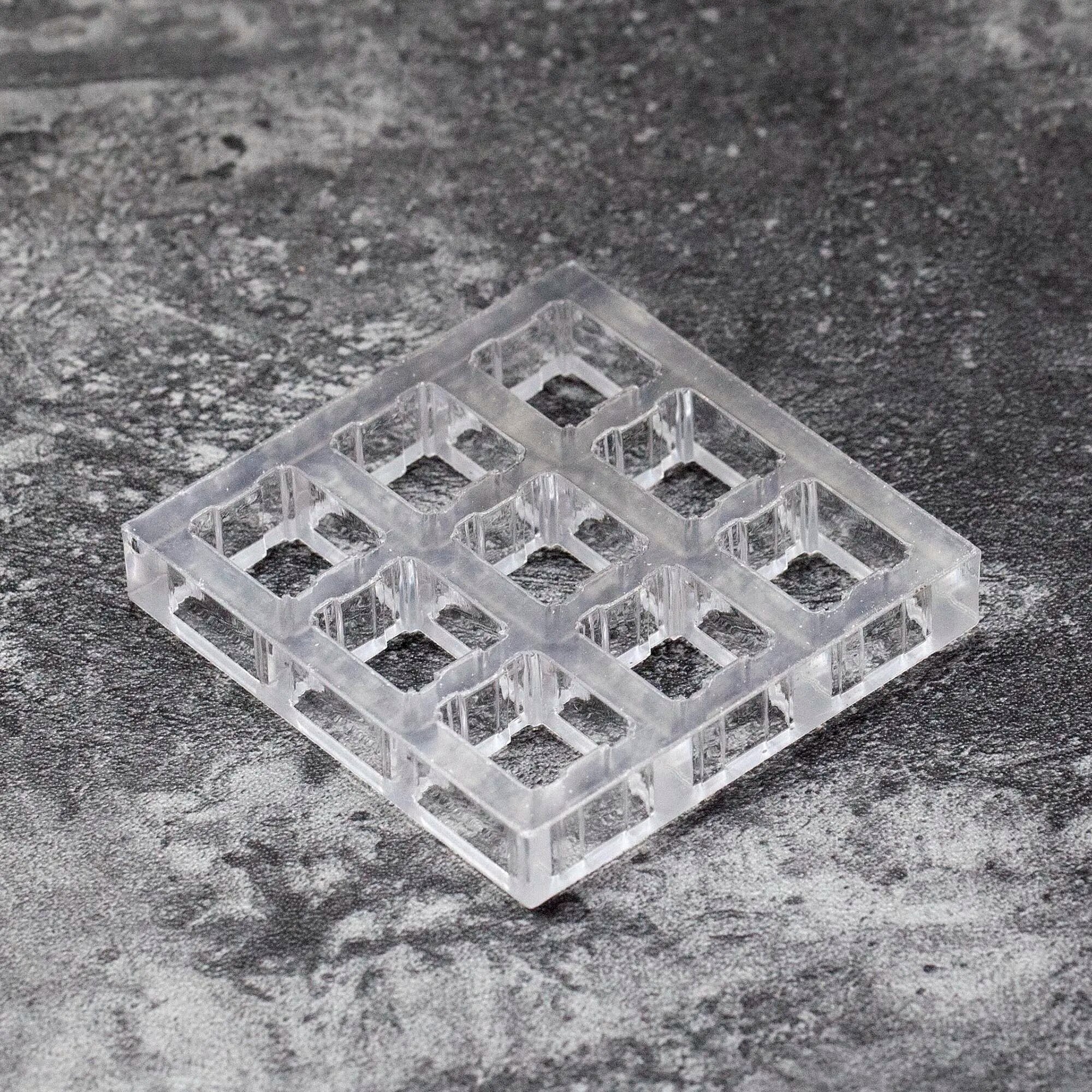 Тестер переключателей GKs для механических клавиатур Серый, Acrylic H 3x3 x1