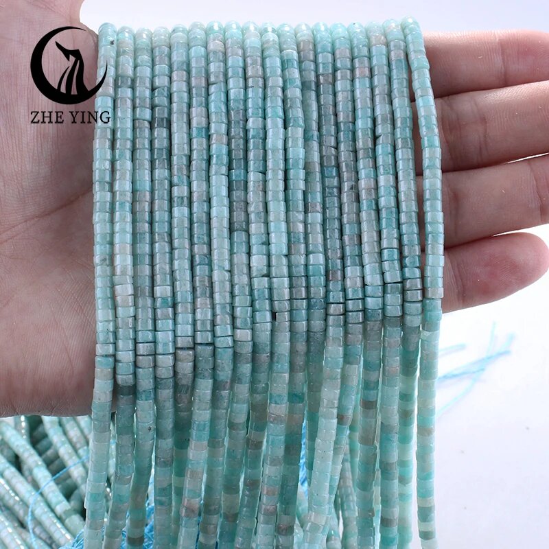 Бусины из амазонита ZHEYING 2x4 мм, 5 нитей 54Amazonite