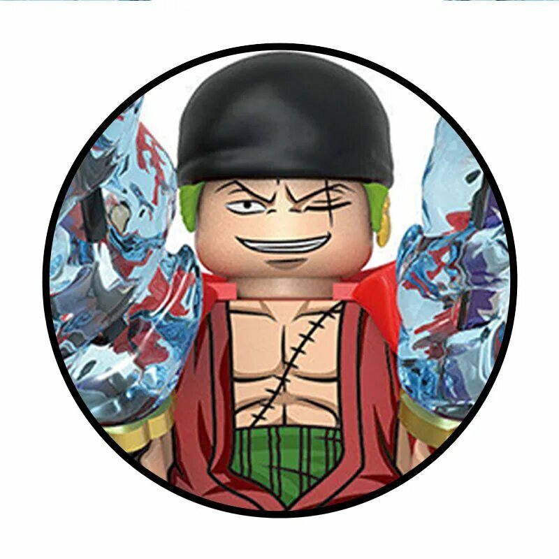 Конструктор Luffy Zoro Nami Sanji Chopper: мини-фигурки и аксессуары, рождественские подарки для детей