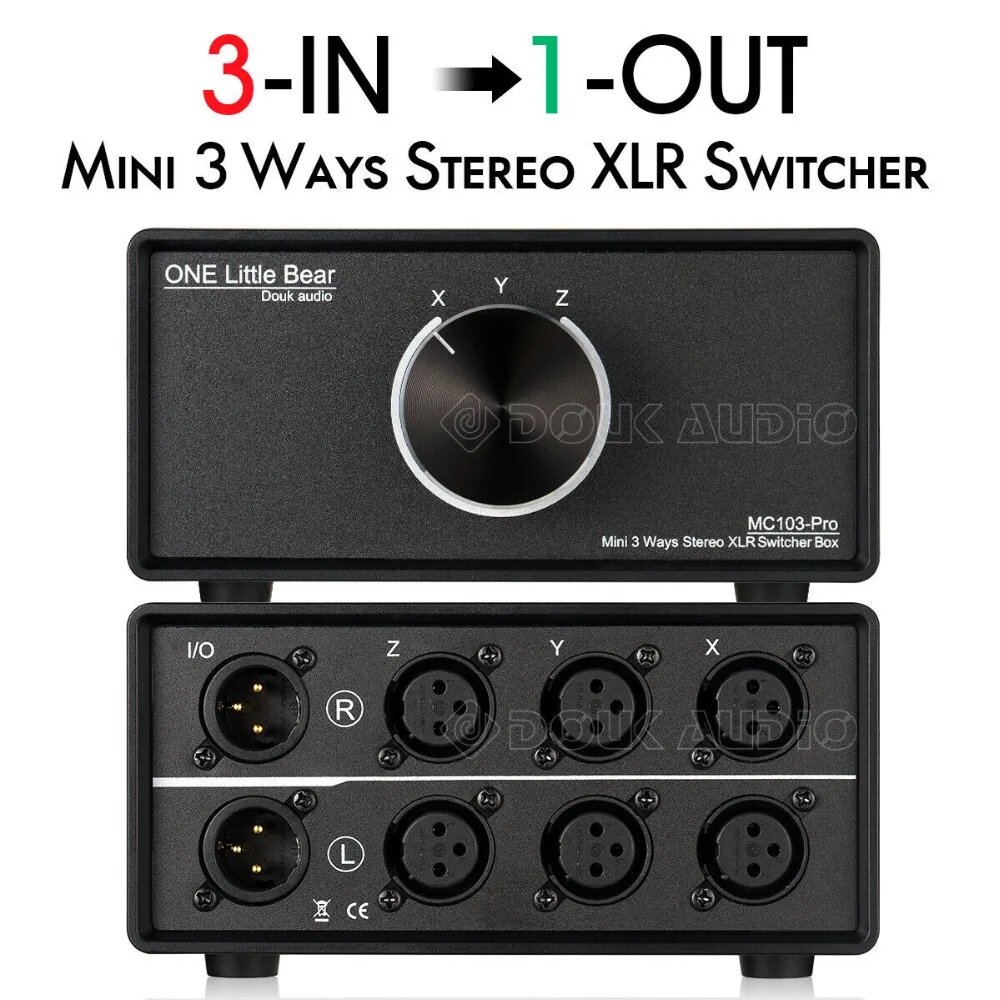 Little Bear MC103-Pro-3F 3-Way XLR Аудиоконвертер