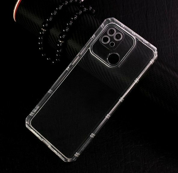 Чехол для смартфона X-Level с защитой камеры для Xiaomi Redmi 10C/Redmi 10, прозрачный