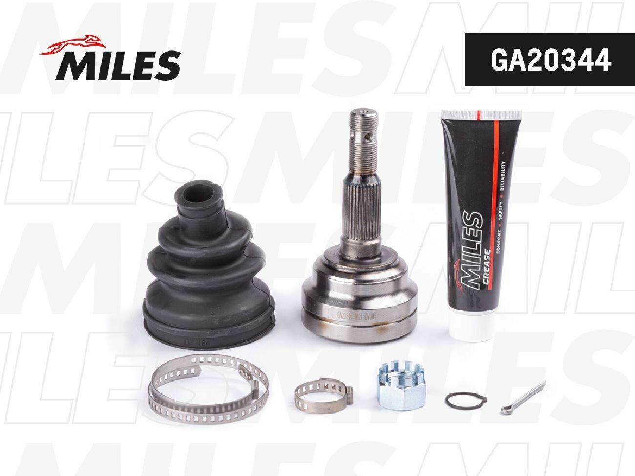 ШРУС OPEL ASTRA 1.4-1.7TD 98-05 нар, MILES, GA20344