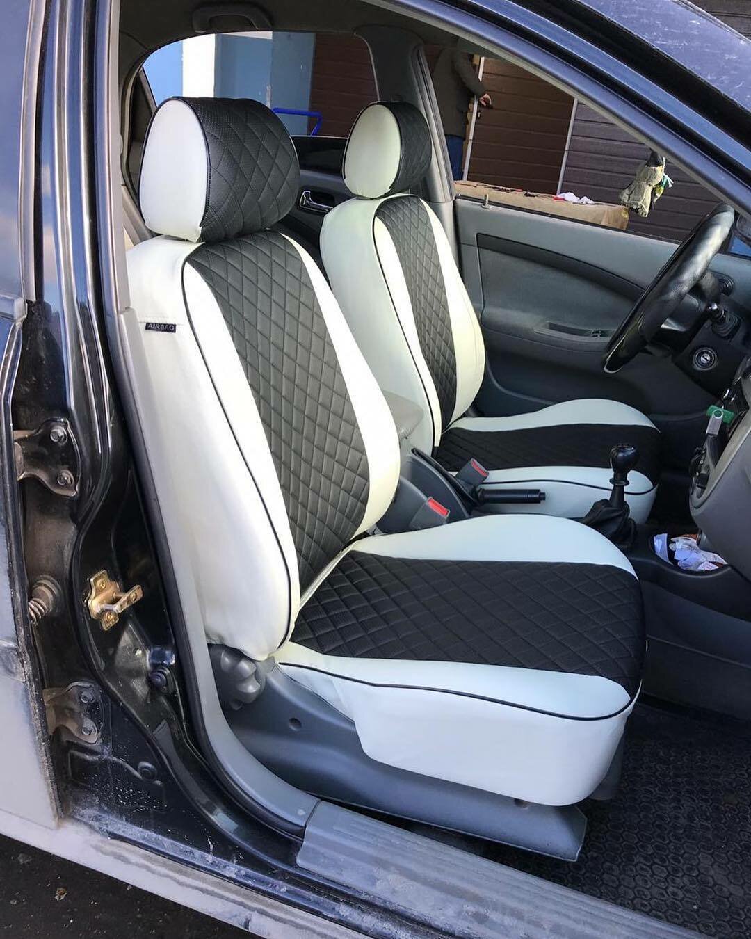 Авточехлы на Chevrolet Lacetti / Daewoo Gentra / Ravon Gentra. Комплект чехлов на сиденья Шевроле Лачетти / Дэу Джентра / Равон Джентра.