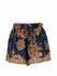 Шорты ZIMMERMANN Aster printed silk shorts, размер 40, blue