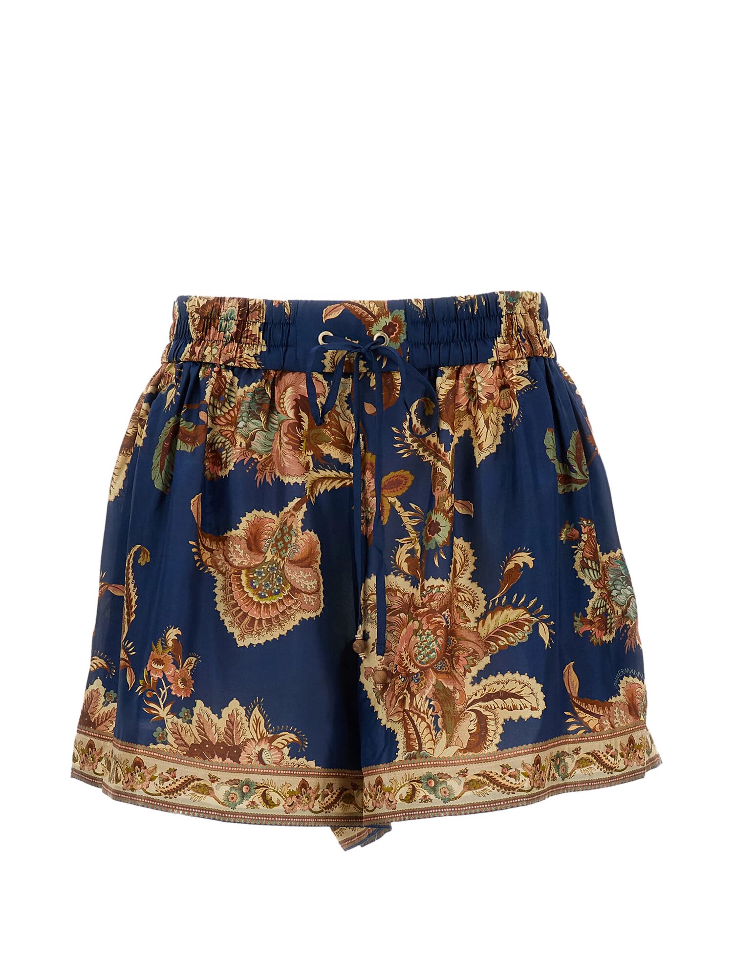 Шорты Aster printed silk shorts