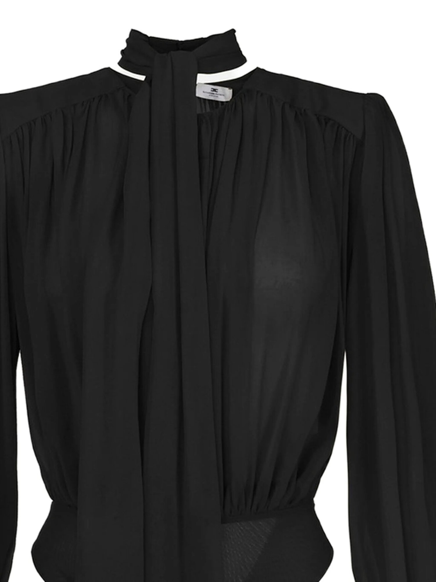 Боди бельевое Elisabetta Franchi, размер 48, черный (black) — фото 1