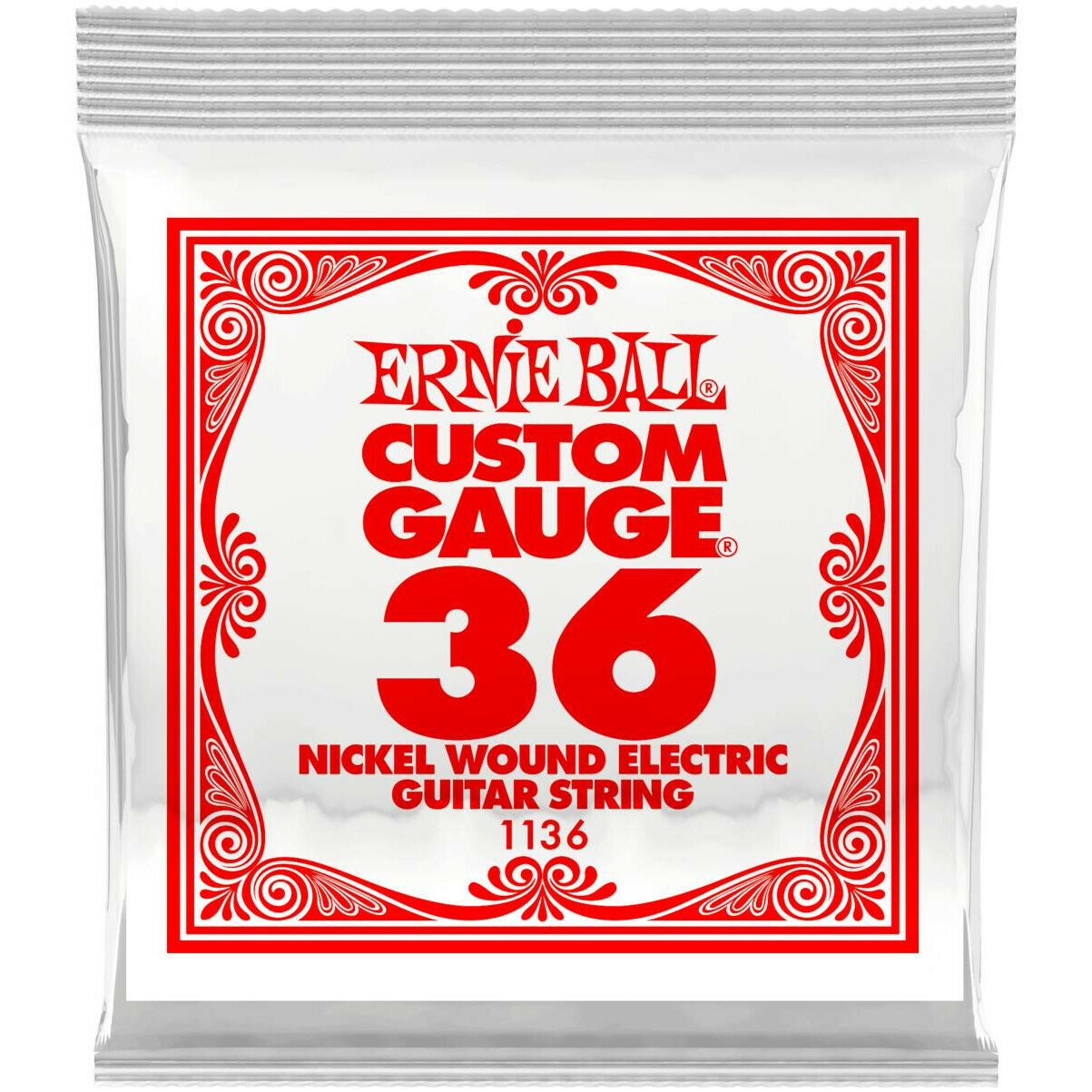 Одиночная струна для электрогитары 36 Ernie Ball 1136