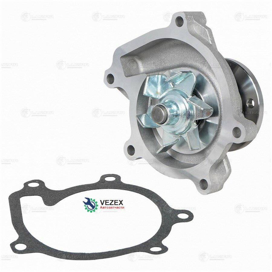 LUZAR LWP1949 Насос водяной для а/м Toyota Vitz (99-)/FunCargo (99-)/Platz (00-)/Yaris (99-) 1.0i/1.3i [SZ] (LWP 1949)