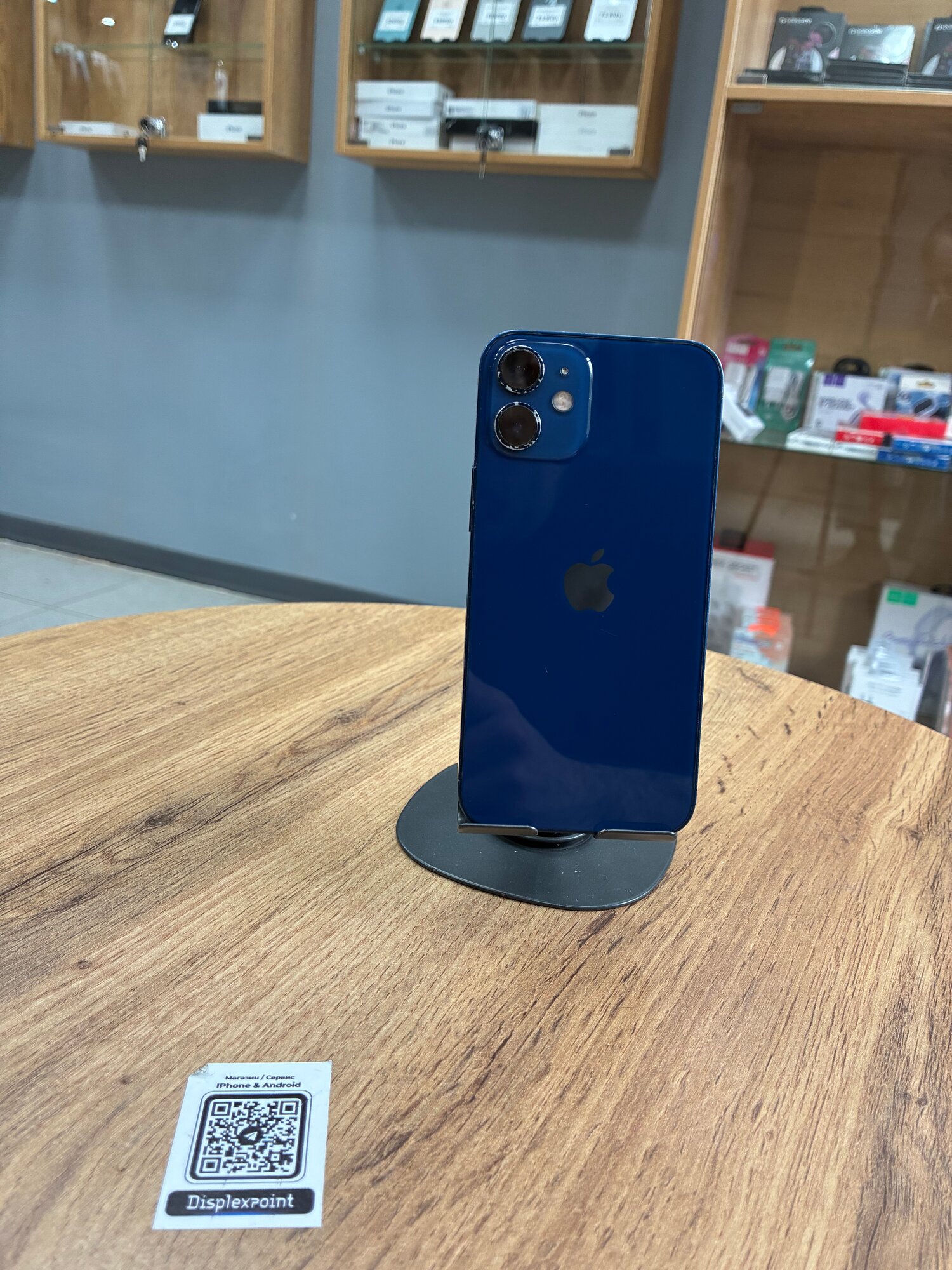 Apple Смартфон Apple iPhone 12 Mini 64GB (64 ГБ, Синий, 4 ГБ, Global, nanoSim+eSim, Без Rustore)