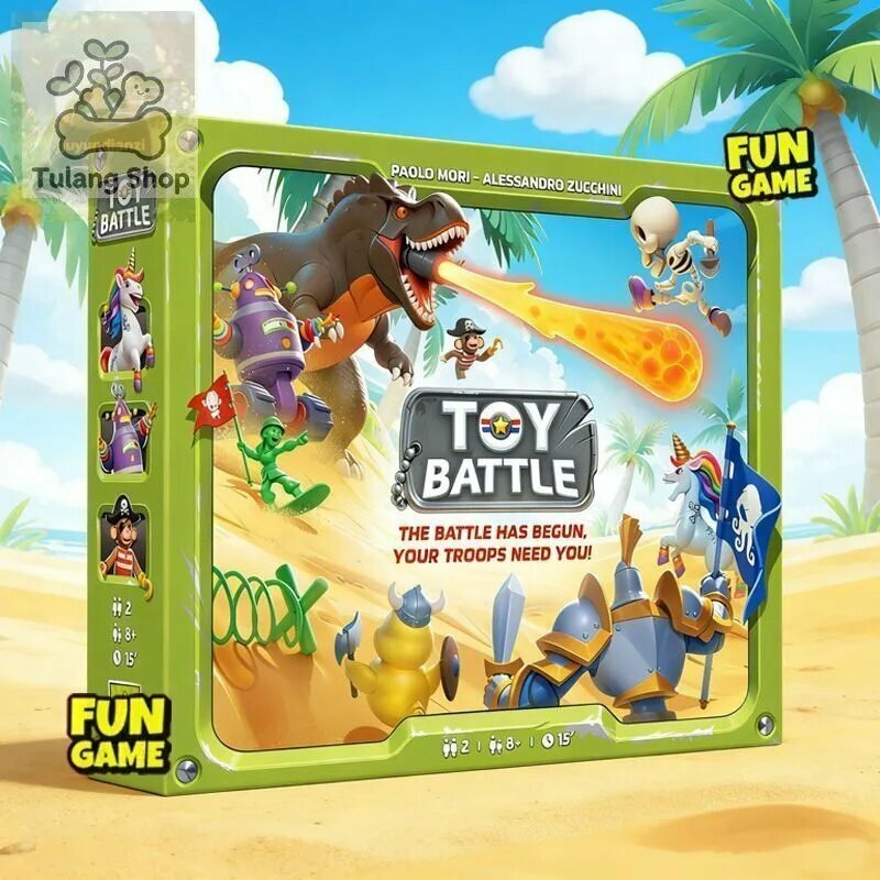 Настольная Игра Toy Battle Эпическая Битва Игрушечных Армий Для Детей И Семьи От 8 Лет Быстрая Стратегия На 2 Игрок