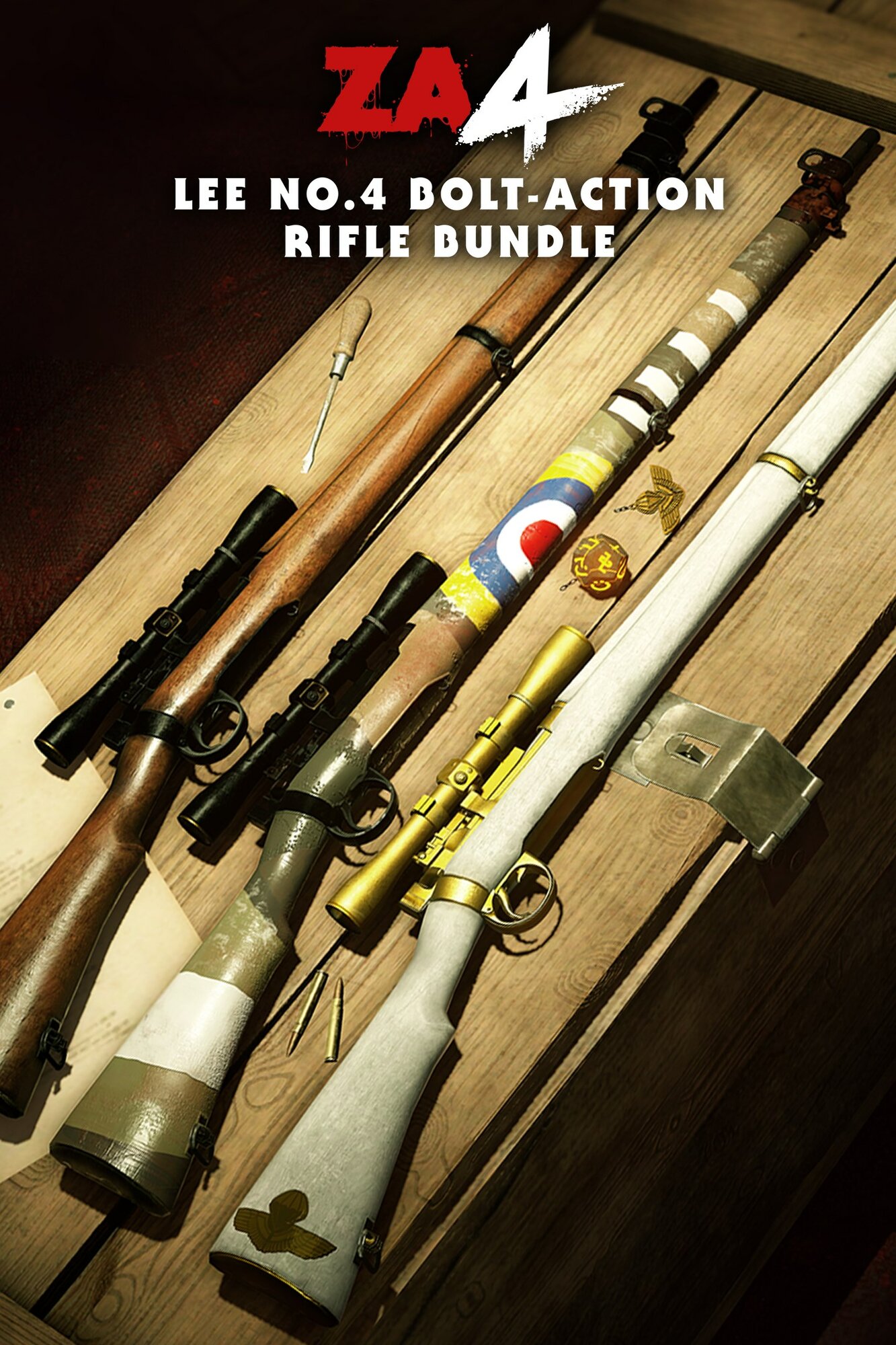 Zombie Army 4: Lee No. 4 Bolt-Action Rifle Bundle — Lee No. 4 Bolt Action Rifle Bundle — для Xbox · нужна базовая игра