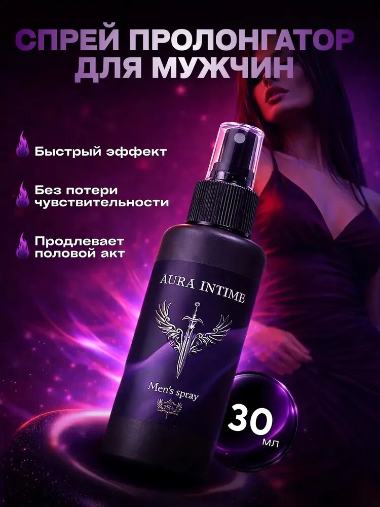 Пролонгатор для мужчин, спрей для продления полового акта;