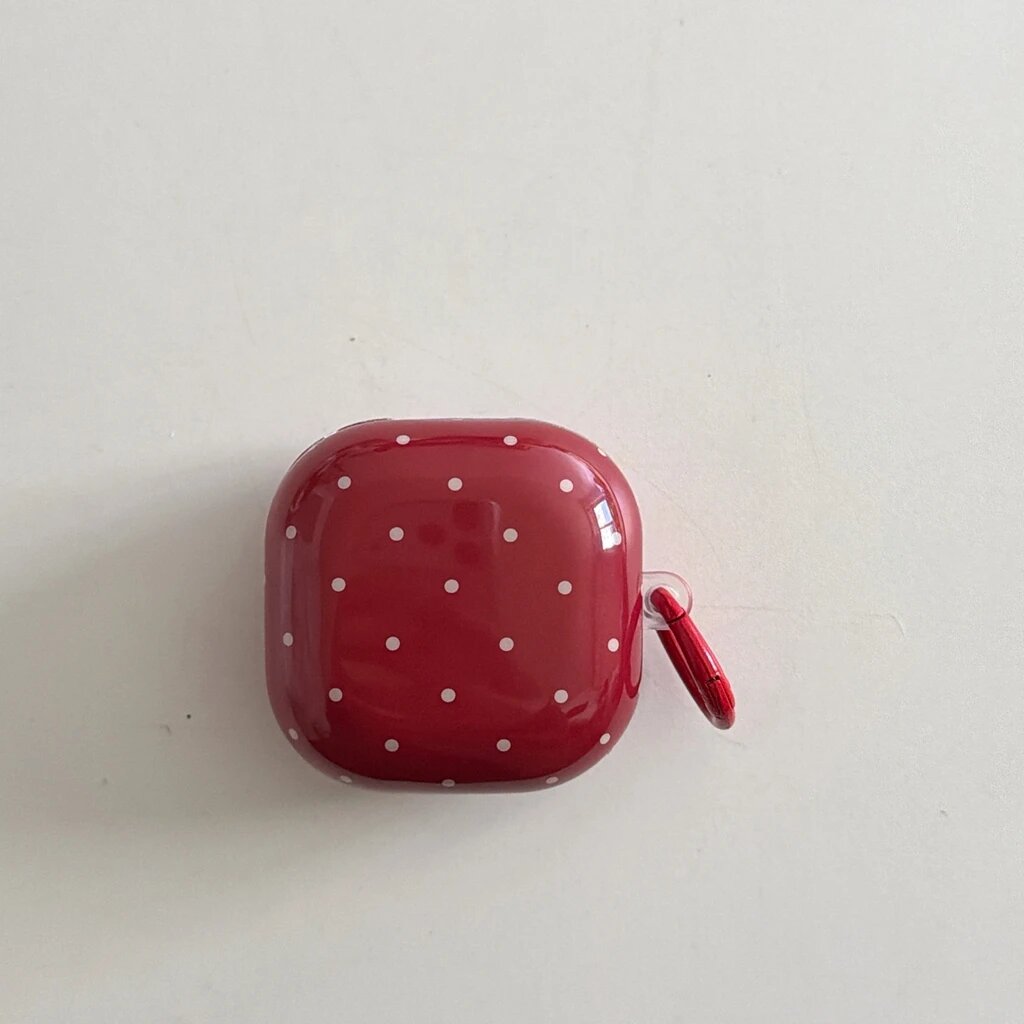 Красный чехол для Samsung Galaxy Buds 4 Pro For Buds FE or Pro