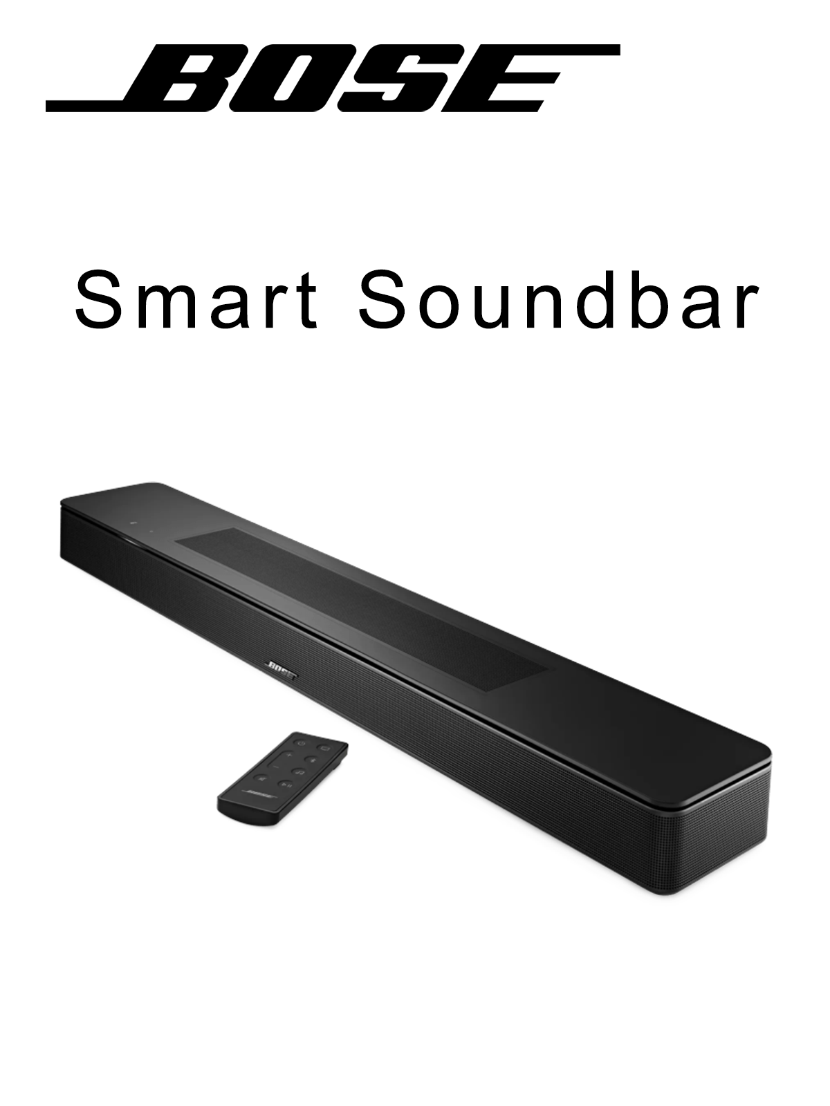 Саундбар Bose Smart Soundbar с Dolby Atmos Black Чёрный