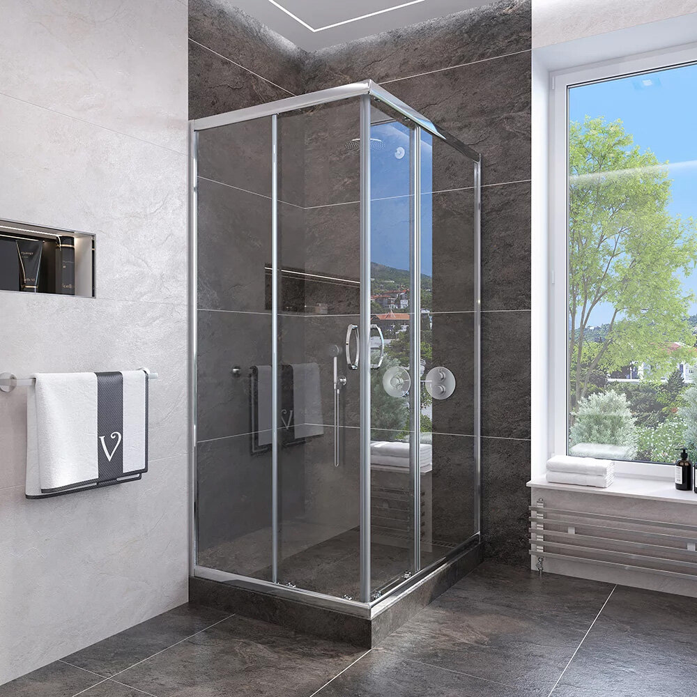 Душевой уголок Veconi Rovigo RV-113 80x80