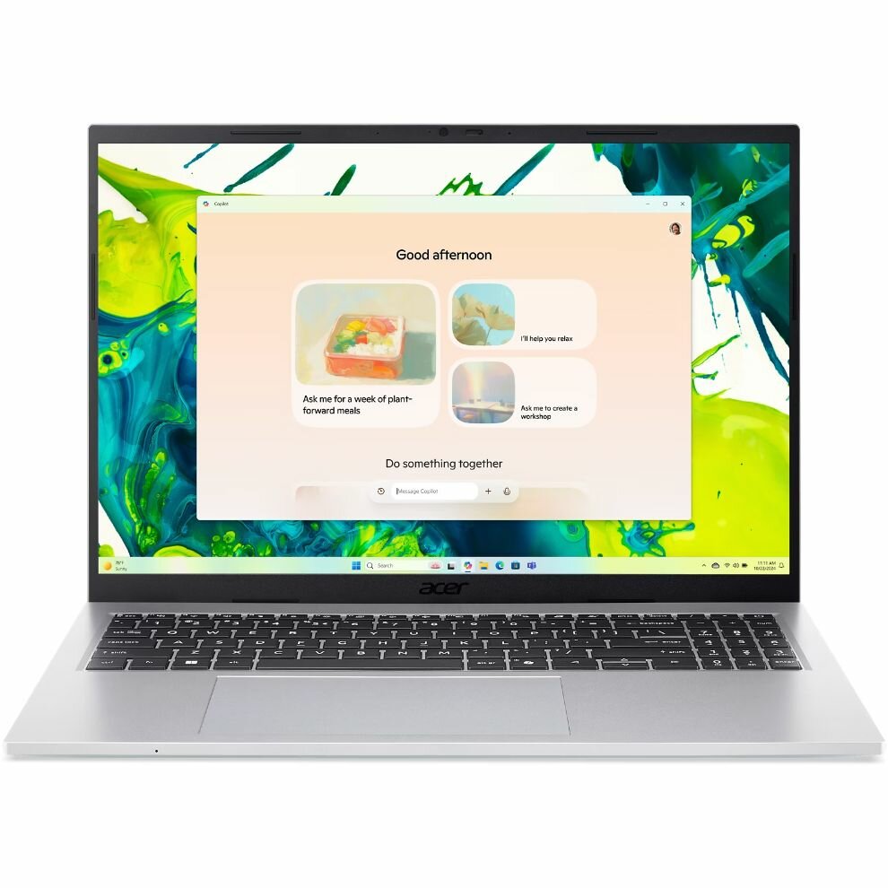 Ноутбук Acer NX. JT2CD.001 16", Core 5 (Series 1) 120U, 16Gb, SSD 512Gb, без ОС