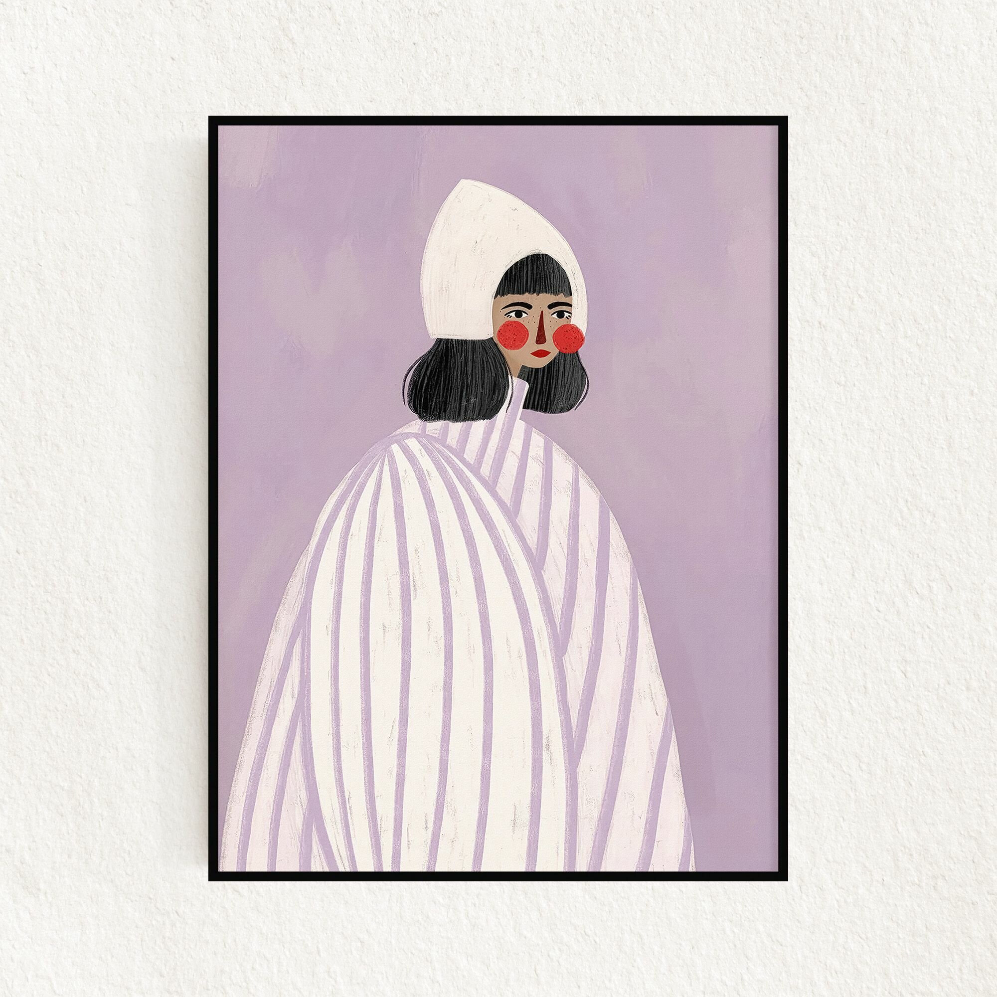 Постер "Woman Hat", 40х60см