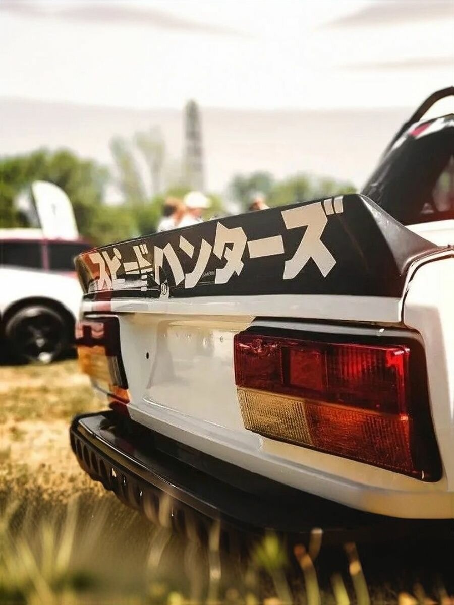 Спойлер (Дефлектор) на заднюю крышку багажника Duck Tail ВАЗ 2105, 2107 LADA Утиный Хвост Узкий
