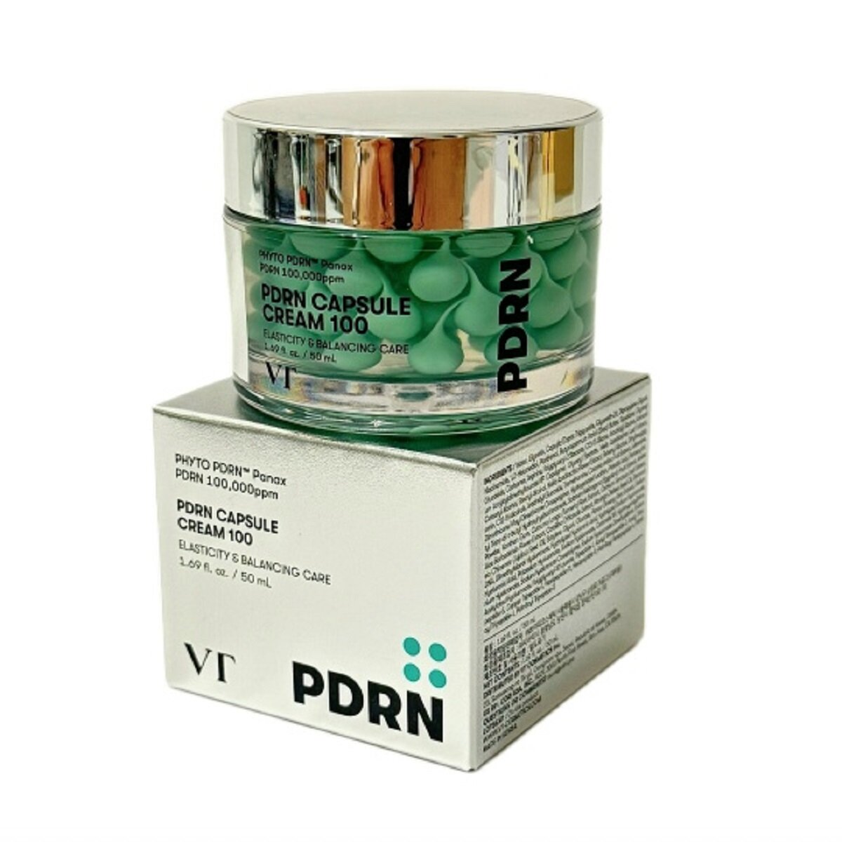 Vt Cosmetics Увлажняющий капсульный крем для лица (50мл) PDRN Capsule Cream 100