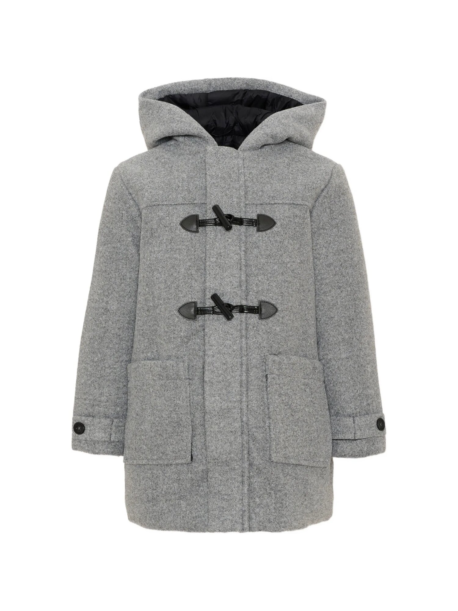 Пальто Hooded toggle-fastening coat