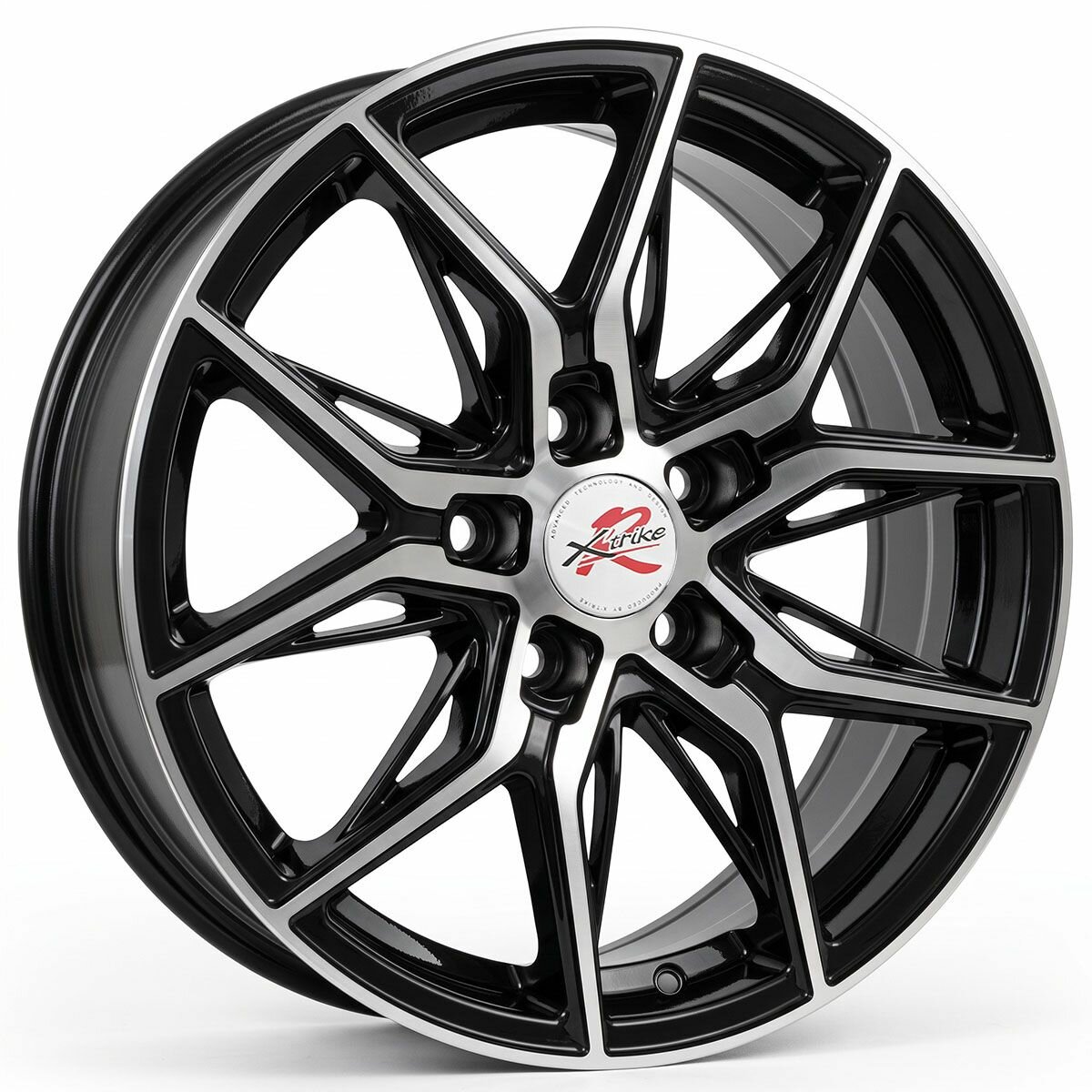Диск литой X'trikeRST Skoda R146 6,5\R16 5*112 ET45 d57,1 BK [41183] Fb max 770 kg легкосплавный